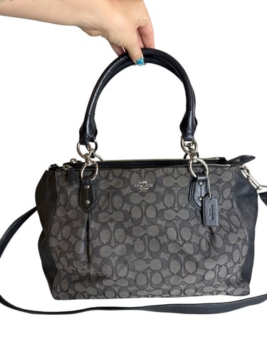 Coach Collette Signature Carryall Handbag | eBay