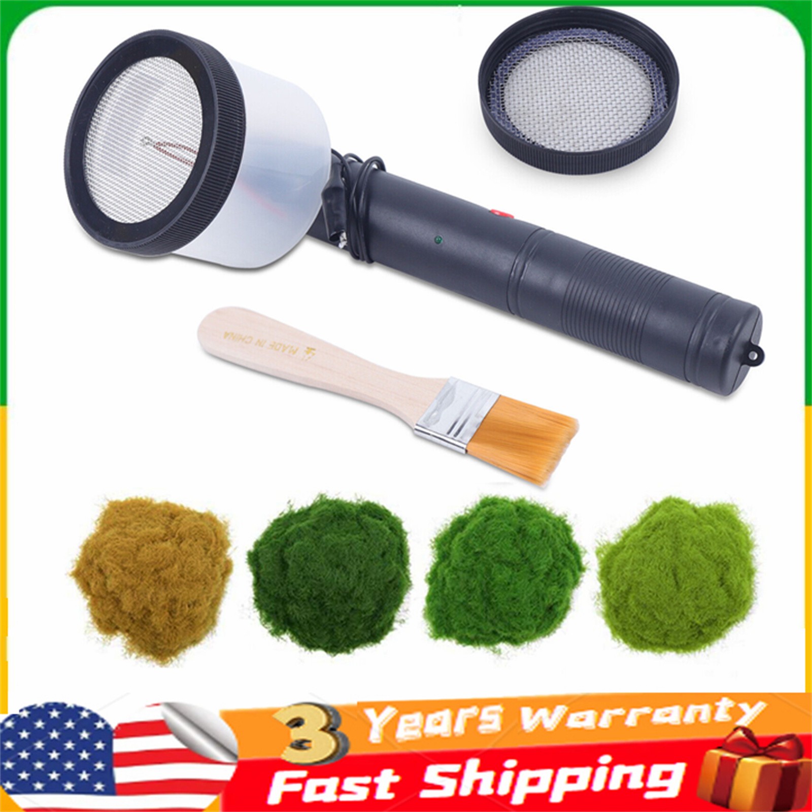 Flocking Machine Static Grass Applicator Scenic Modelling Handheld ...