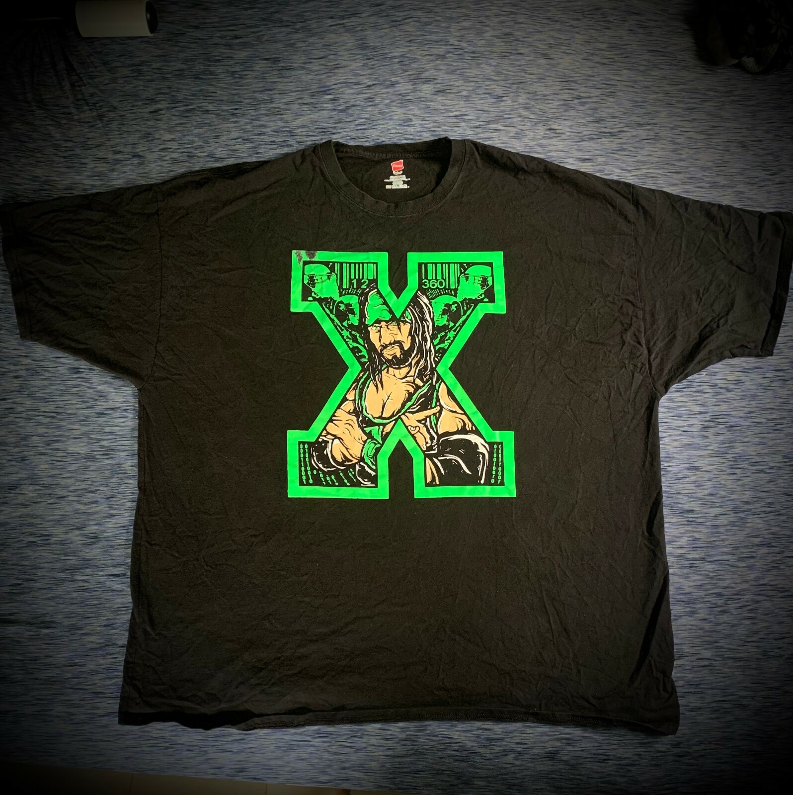 X PAC - Degeneration X - Unisex T Shirt Sz. (4XL) WWE Wrestling ...