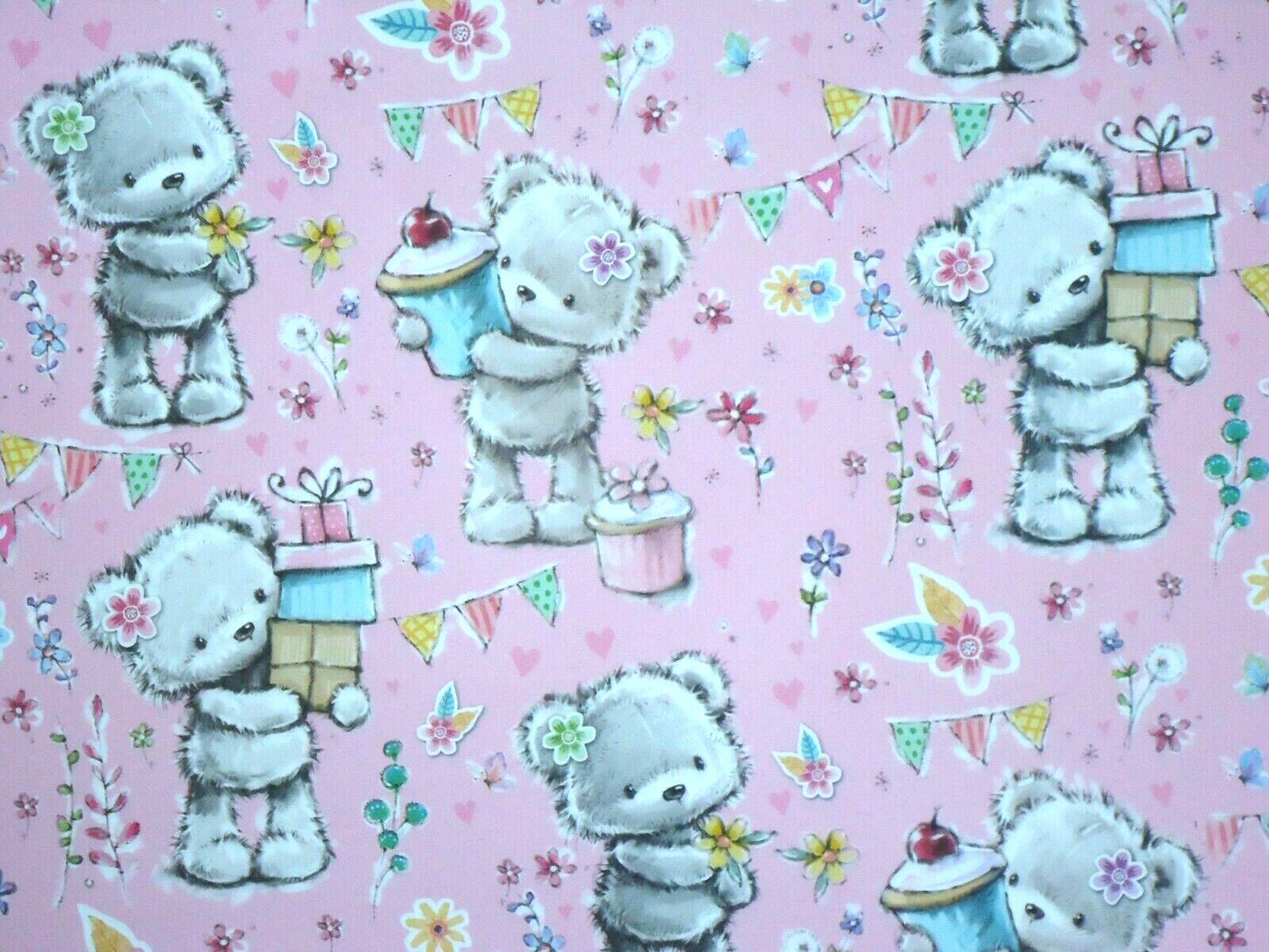 BABY CHILDREN WRAPPING PAPER - boy girl CUTE GIFT WRAP BIRTHDAY - FAST ...
