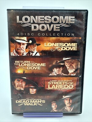 Lonesome Dove 4 Disc Collection DVD Return To, Streets Of Laredo Dead ...