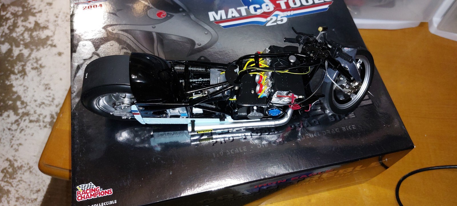 MATCO TOOLS 25TH ANNIV CRAIG TREBLE PRO STOCK SUZUKI DRAG BIKE 1:9 ...