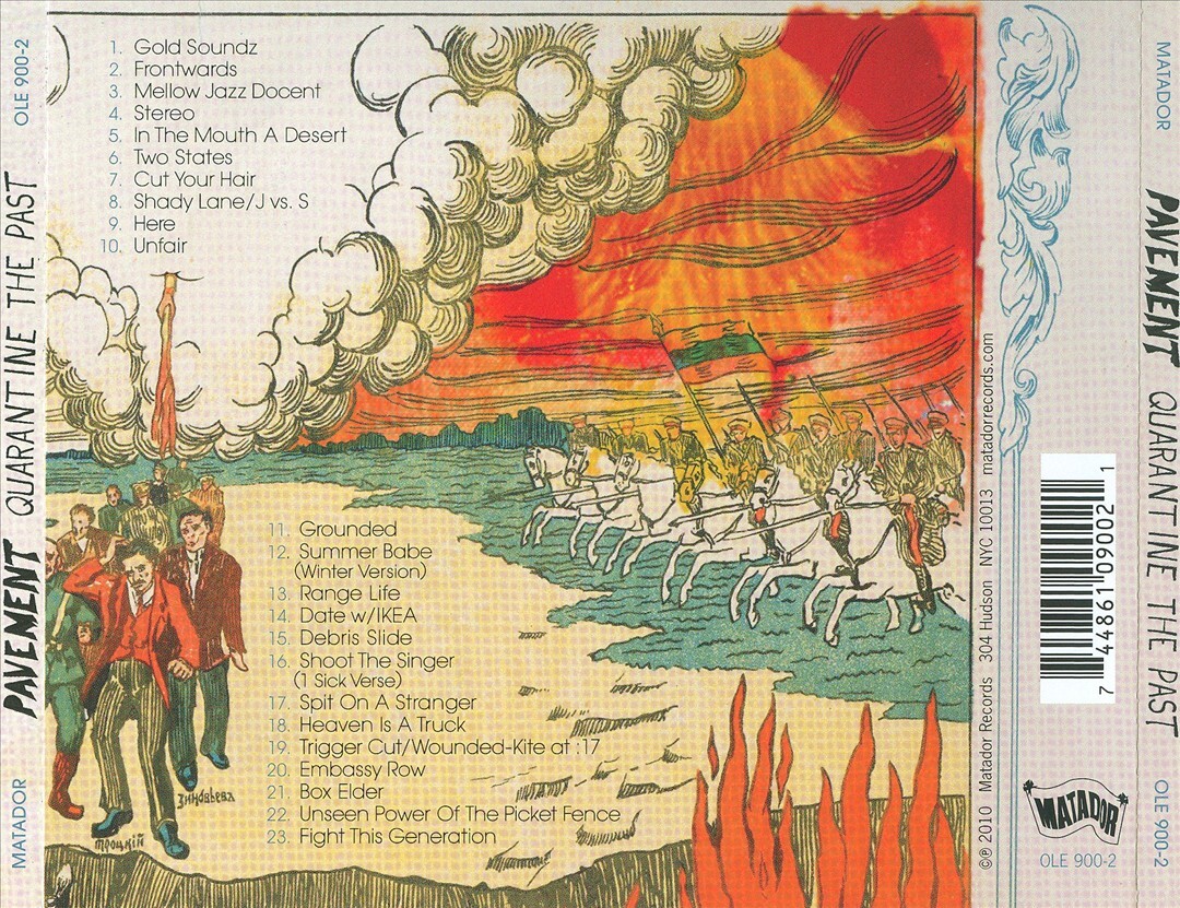 PAVEMENT - QUARANTINE THE PAST: THE BEST OF PAVEMENT NEW CD ...