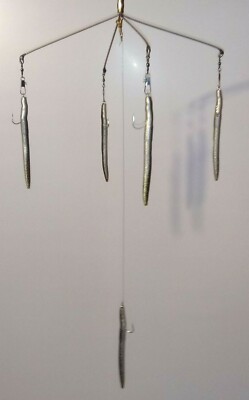 Striper Umbrella Rigs.Trolling.Baby eels. Ocean and Inlet. | eBay