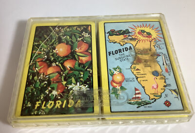 VINTAGE FLORIDA STATE PLAYING CARDS -HONG KONG | eBay
