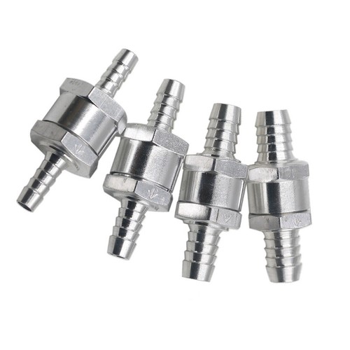 6-12mm Inline One-way Non-return Check Valve Fuel Water Gas Air Vacuum ...