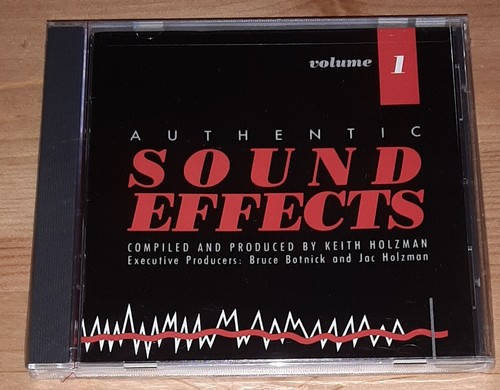 Authentic Sound Effects: Volume 1 (CD, 1987, NEW) Keith Holzman ...