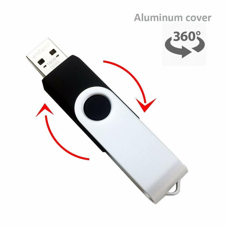 Bulk Lot - (16MB-512MB) (1GB-64GB) USB Swivel Flash Memory Stick Thumb ...
