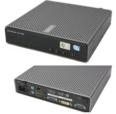 Dell Optiplex FX160 Mini Computer 80GB SATA HDD + 2GB SSD with 2GB DDR2 ...