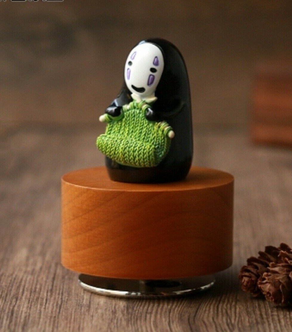 SPIRITED AWAY NO FACE WEAVING WIND UP MUSIC BOX : ALWAYS WITH ME | eBay