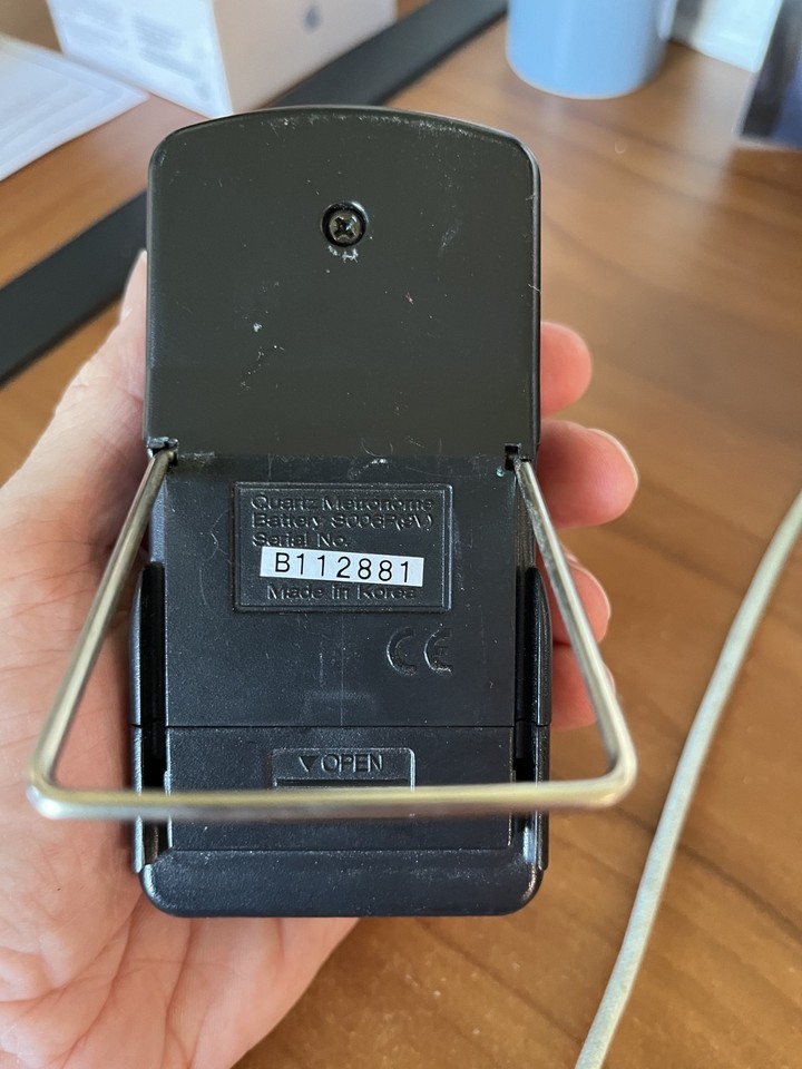 Matrix MR-800 Quartz Metronome w/ LED Pendulum Simulation & Down Beat ...