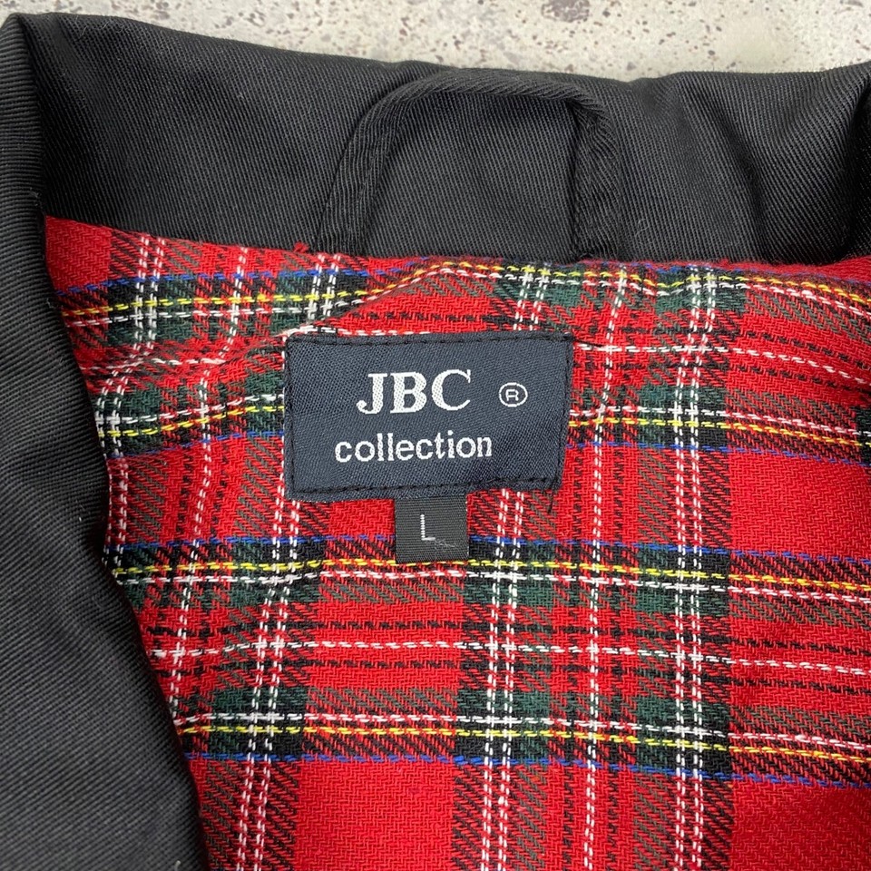 Vintage 90s Baracuta G9 Style Bomber Jacket Black JBC Made in England ...