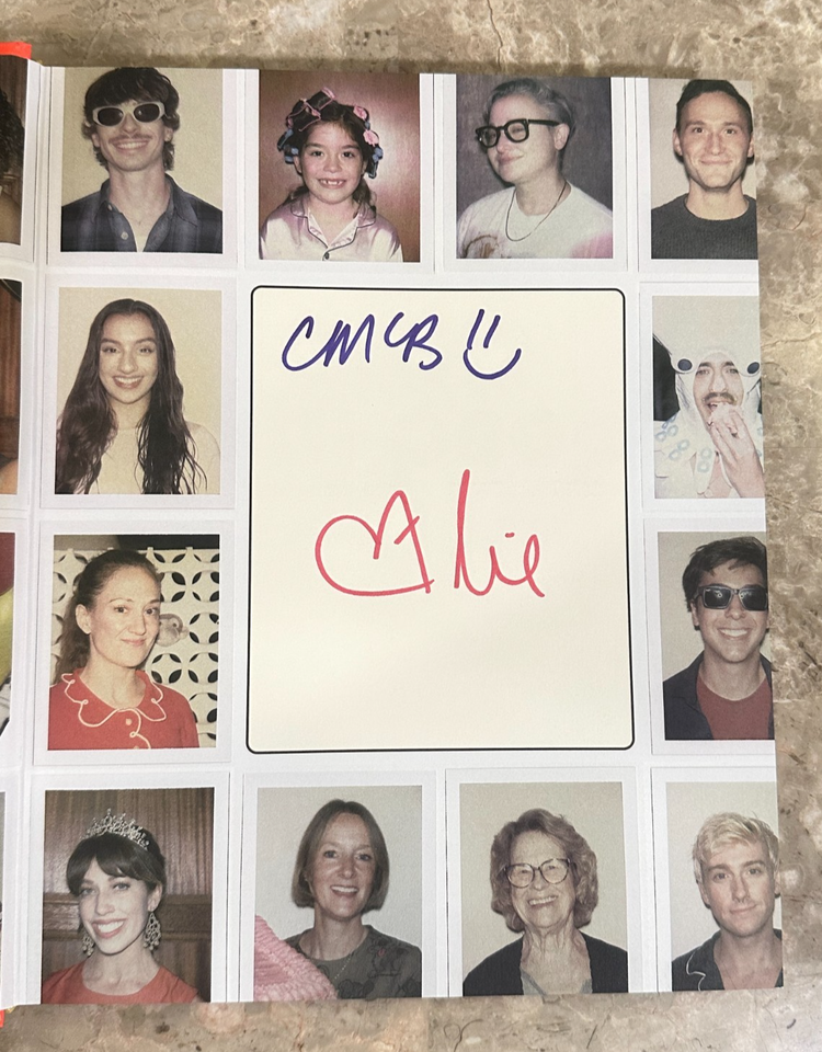 Brie Larson Signed Party People – 1st Edition Hardcover Cookbook -New ...