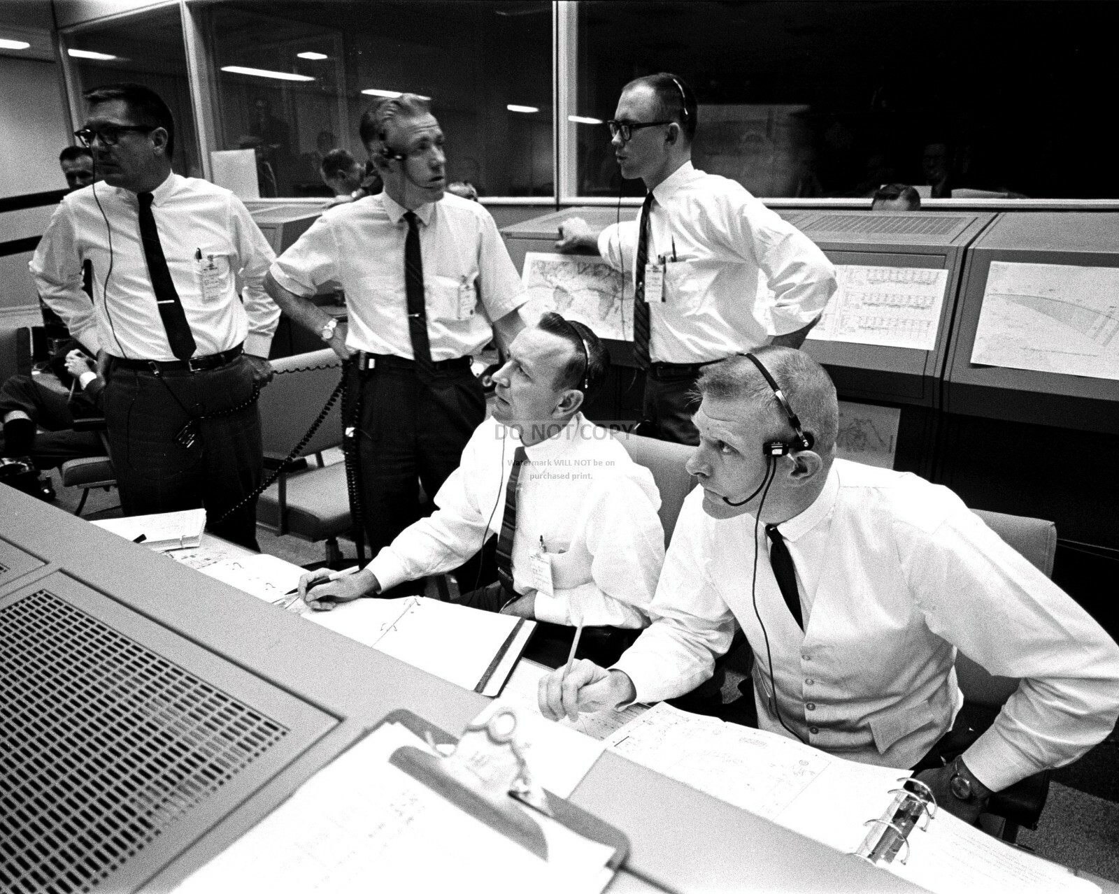 Nasa Gemini Mission Control