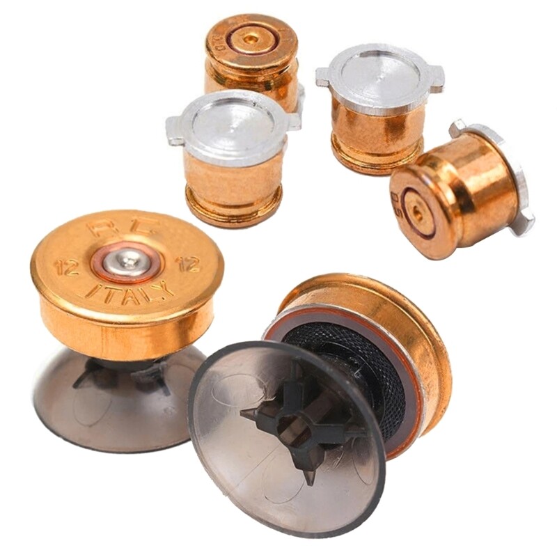 Metal Bullet Button Thumbstick Mod Kit for Controller Grip Replacement ...