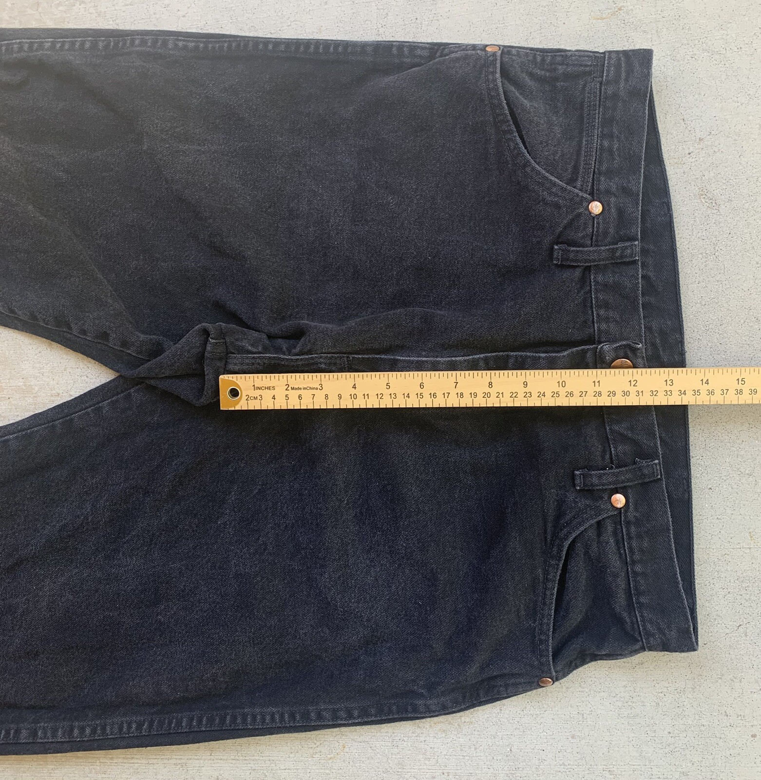 Wrangler Jeans Men’s 36x34 Cowboy Cut 13MWZWK Black D… - Gem