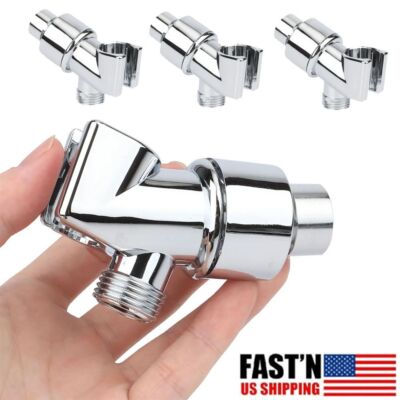 Handheld Shower Head Holder Wall-Mounted Adjustable Shower Arm Bracket ...