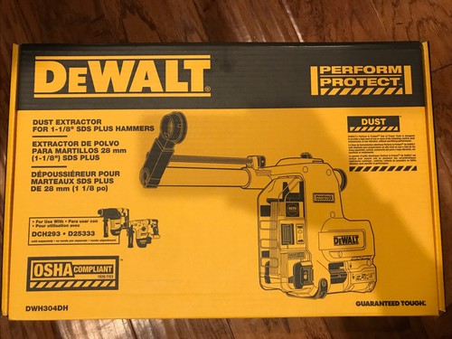 New In Box Dewalt DWH304DH Onboard Dust Extractor For 1-1/8 IN. SDS ...