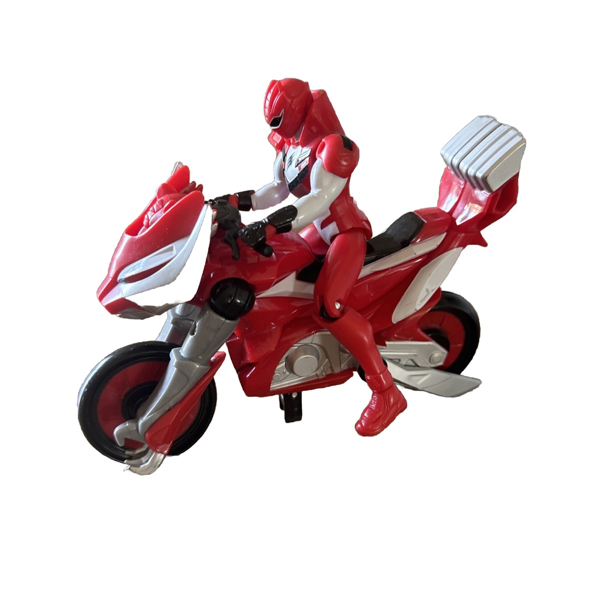 Power Rangers Jungle Fury Red Ranger Bike Bandai 2007 Power Rangers