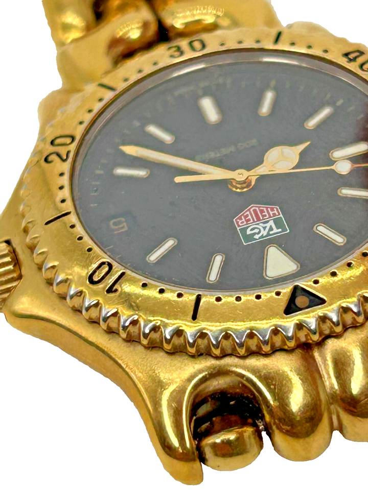 TAG Heuer S94 706m Gold Plated Mens Quartz Wristwatch S94706m 594706m ...