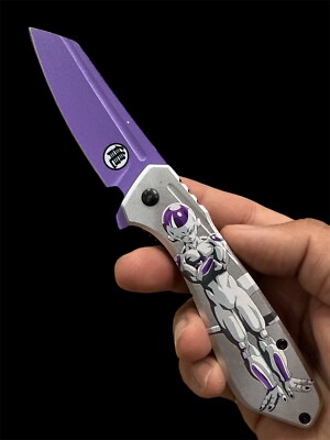 Anime themed Spring Assisted Pocket Knife - Collectible Anime Design ...