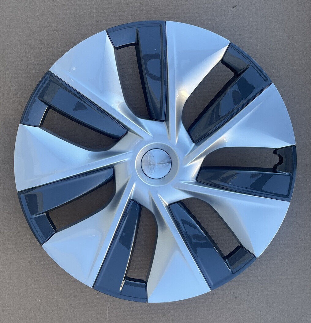 TESLA MODEL Y 19" OEM WHEEL COVER GEMINI HUBCAP 1044235-00-A HUB CAP ...