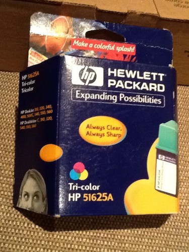 NEW Genuine HP 25 Tri-Color Ink Cartridge ~ 51625A Ships Quick | eBay