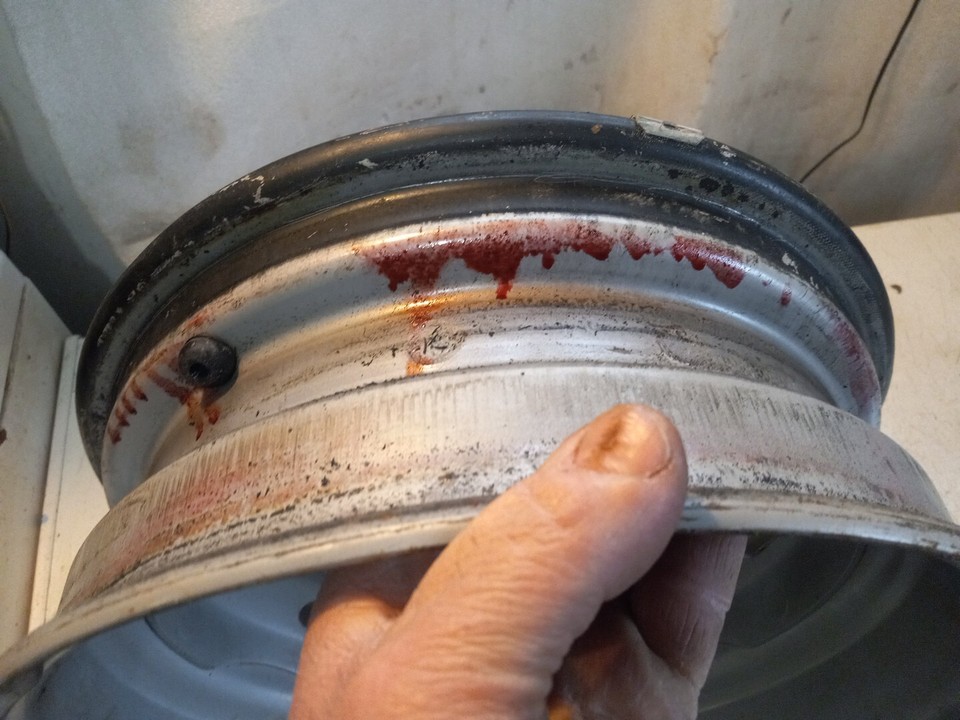 1974-1978 Datsun 240Z 260Z 280Z? Steel Wheel Rim TOPY 2-74 5Jx14S 3.2t ...