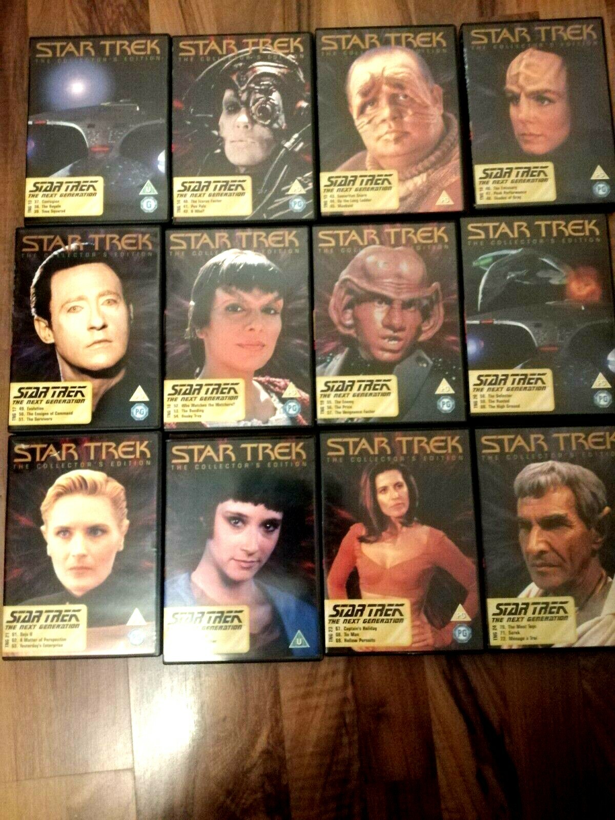 Star Trek The Next Generation DVD Set Collectors Edition Every Episode ...