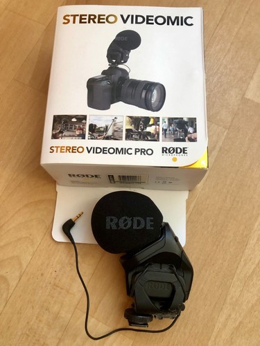 RODE Stereo VideoMic Pro Mikrofon SVM Camcorder Richtmikrofon | eBay.de