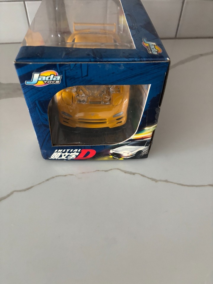 Jada Toys Initial D Mazda RX-7 FD3S 1:24 Scale Metal Model Kit w ...