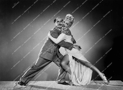 5413-34 Groucho Marx dancing with Carmen Miranda 1947 film Copacabana ...