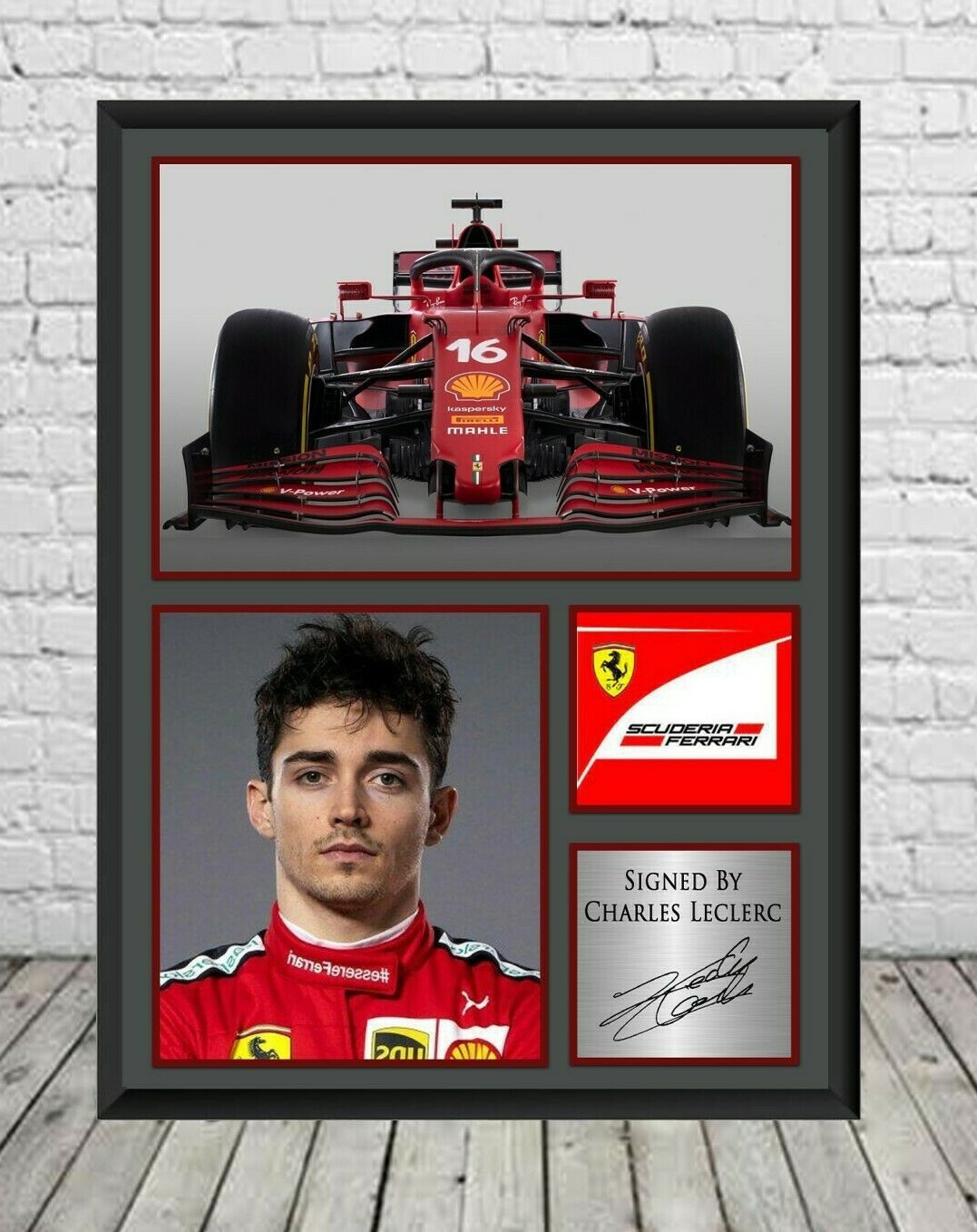 Charles Leclerc Signed Photo Print Autographed Ferrari Formula One ...