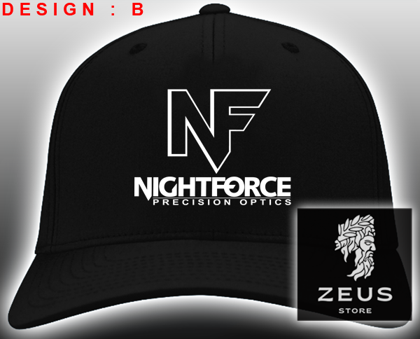 Nightforce Night Force Firearms Logo Printed Baseball Cap Black Hat ...