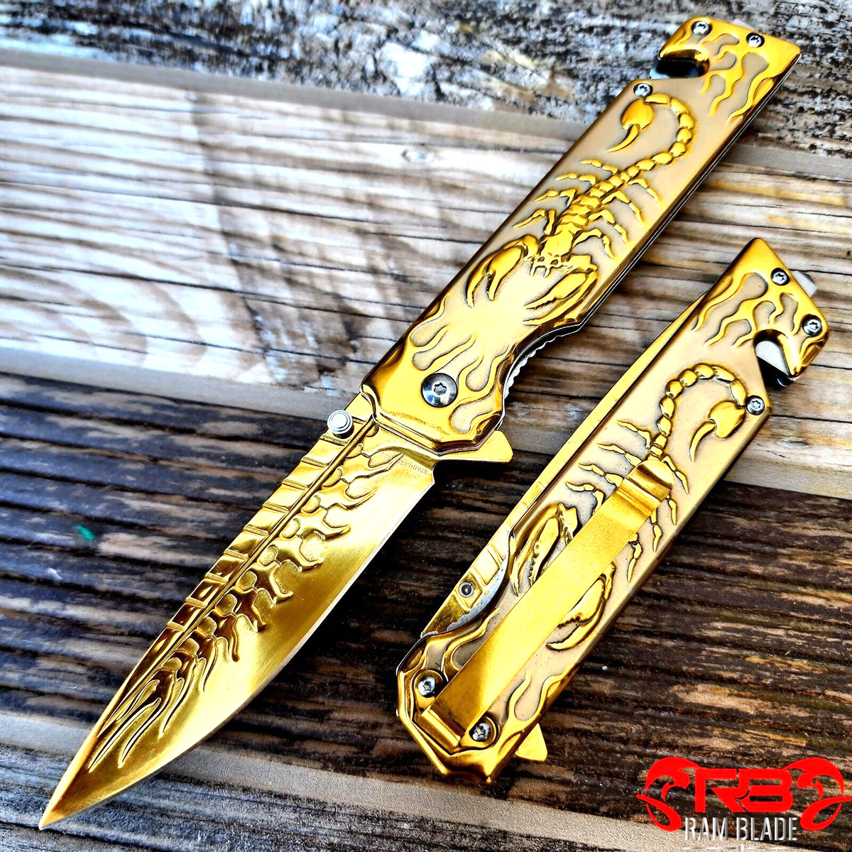 Gold Blade Knife