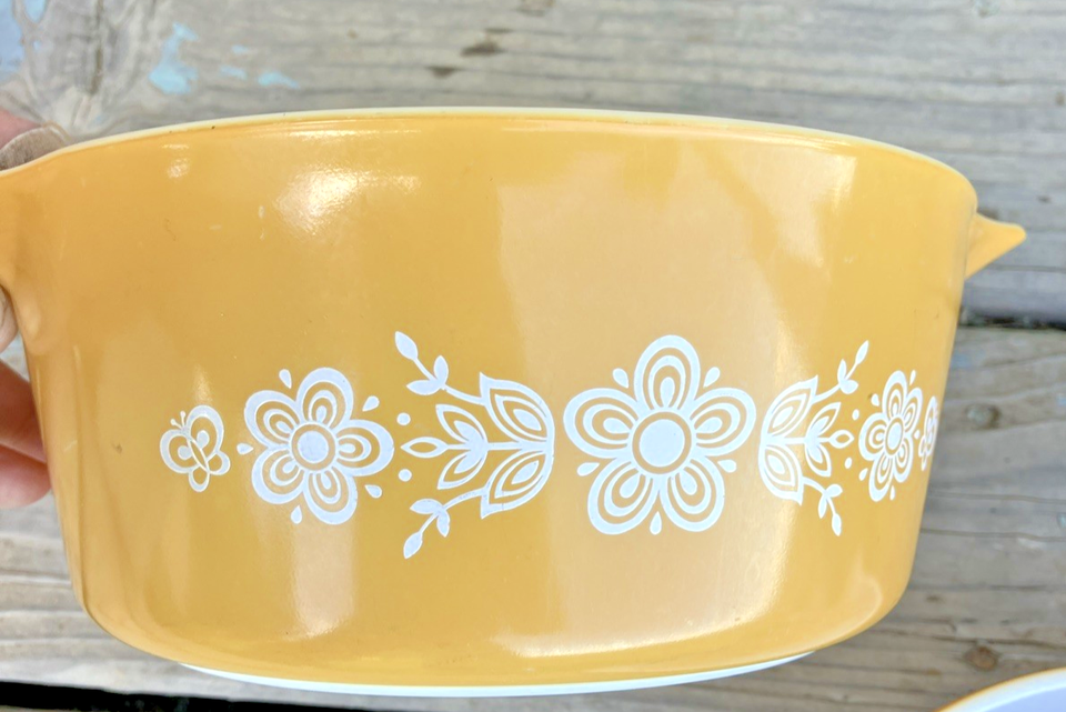 Vintage Pyrex Cinderella Bowls # 442 473 444 Set of 3 | eBay