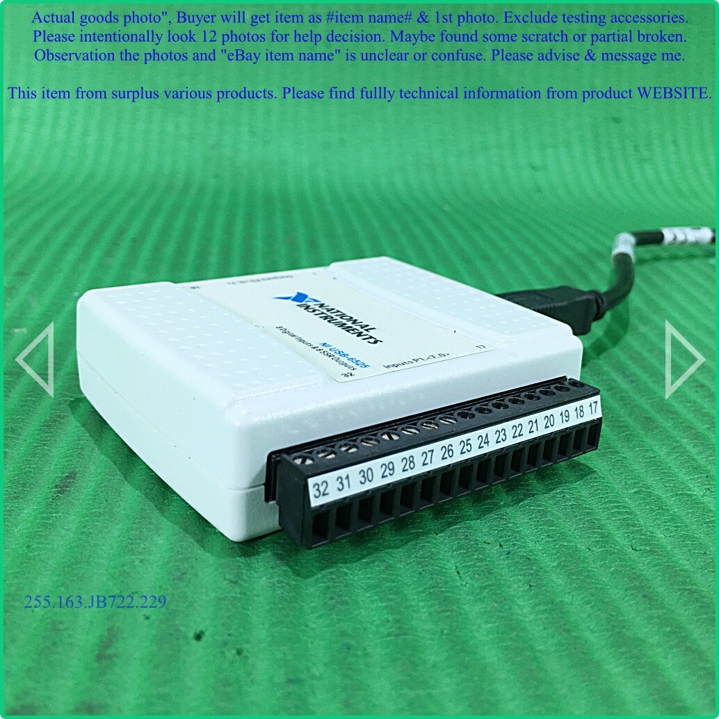 NATIONAL INSTRUMENTS NI USB-6525, DIO Module as photo, 2dφm | eBay