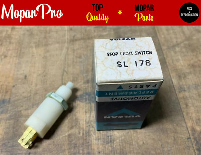 NEW OLD STOCK VULCAN STOP LIGHT SWITCH SL-178 | eBay Australia