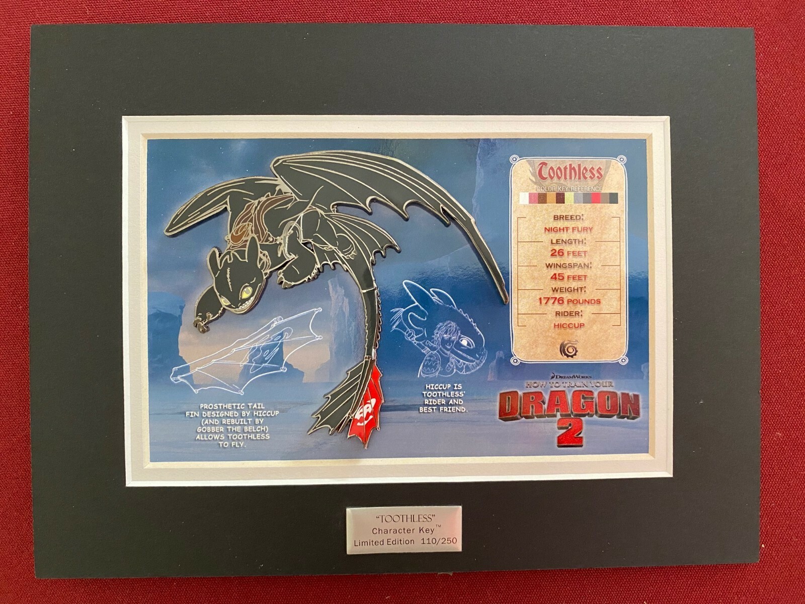 Toothless Tail Fin Design