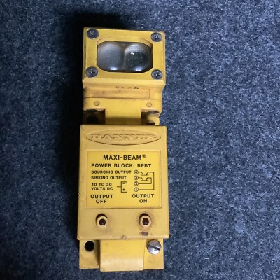 Banner Maxi-Beam Fiber Optic Photelectric Sensor RPBT & RSBLV (ST1224 ...