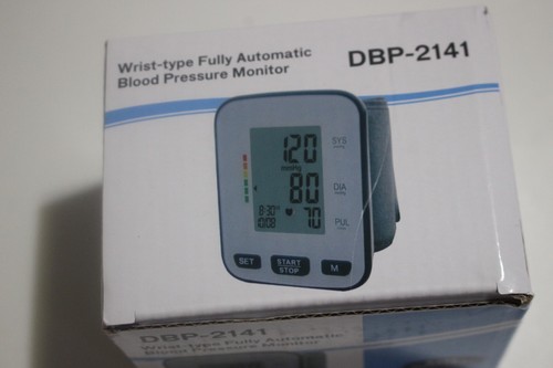 DBP-2141 WRIST-TYPE FULLY AUTOMATIC BLOOD PRESSURE MONITOR EASY ...