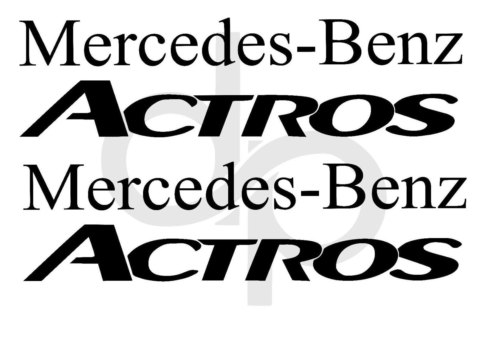 MERCEDES ACTROS X2 MERCEDES AROCS ACTROS SPRINTER GRAPHICS HAULAGE ...