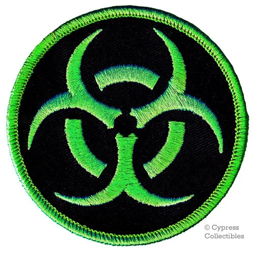 Green Toxic Waste Symbol