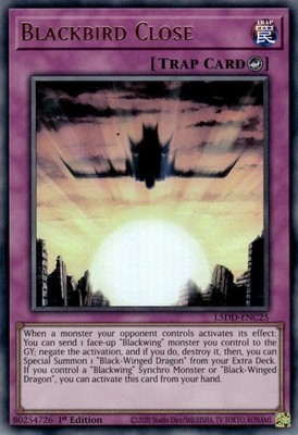 3x Blackbird Close Ultra Rare L5DD-ENC25 NM Legendary 5D's Decks ...