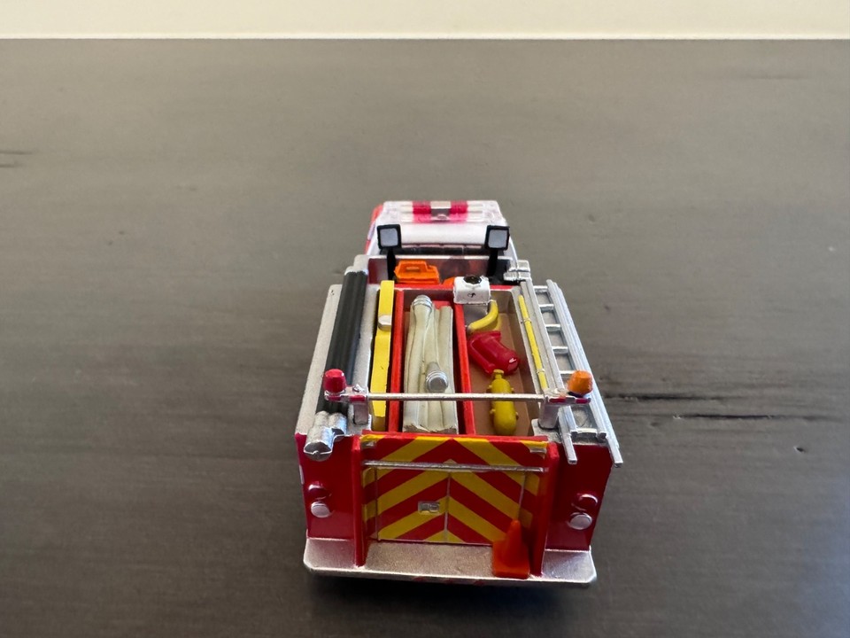 1/64 Custom Greenlight 1987 Ford F-350 Fire 🔥 Mini Pumper Truck | eBay