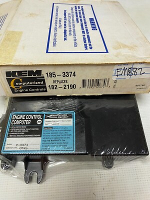 Engine Control Module ECM Standard EM882 Reman 185-3374 Aries Lancer Shadow 2.2L | eBay