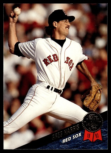 1993 Leaf #131 Greg Harris Boston Red Sox | eBay