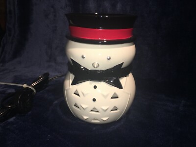 Yankee Candle Snowman Scenterpiece Easy Melt Cup Wax Warmer With Timer ...