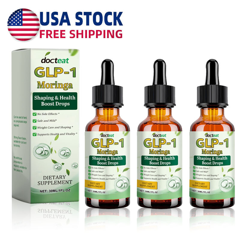 GLP-1 Weight Loss Fat Burner Drops Diet Supplement Slimming Drops 30ml ...
