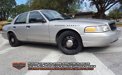 X2 24 INCH "SUPER PURSUIT" Police Car Package P71, 9C1,DODGE CHARGER ...